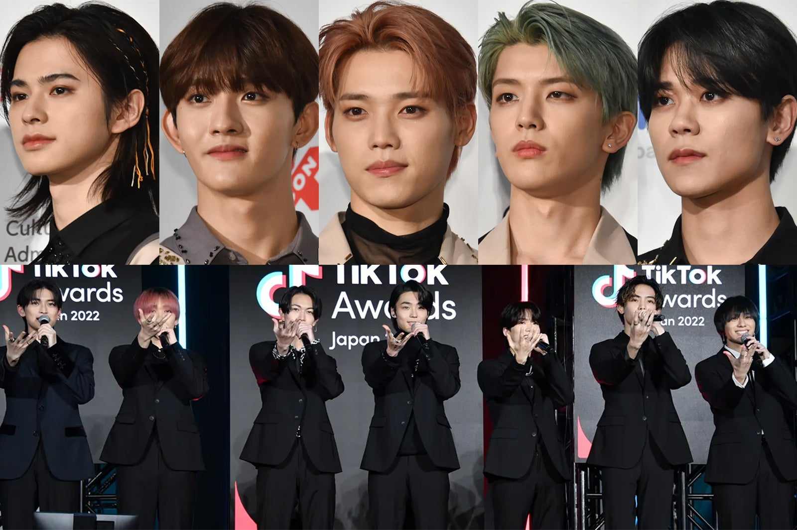 8LOOM＆木村柾哉らINI演じるCHAYNEY“ライバルポーズ”で記念ショット「仲良しで可愛い」と反響 - モデルプレス