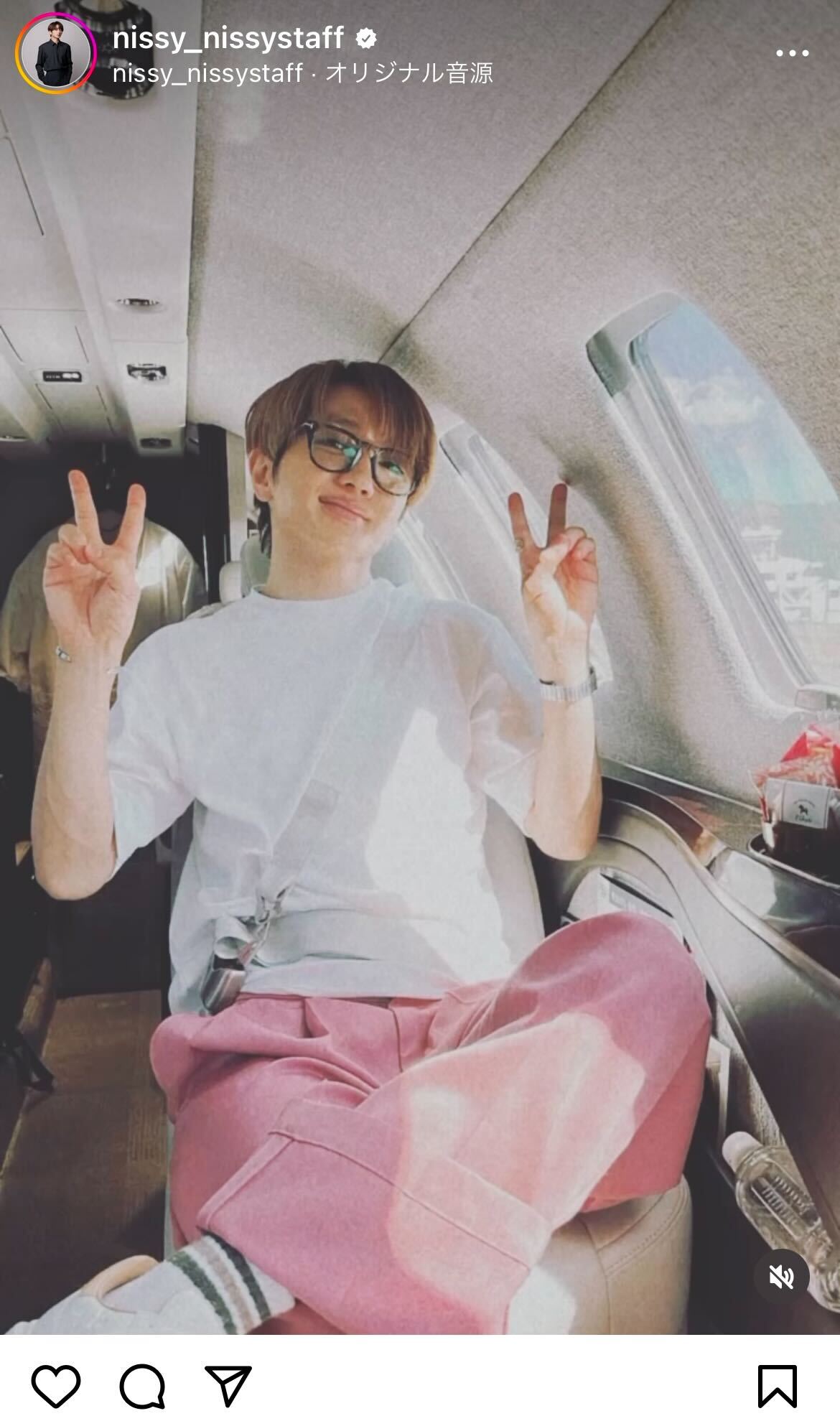 (画像5/7) Nissy、プライベートジェットをチャーター「かっこよすぎる」「レベチ」と反響相次ぐ - モデルプレス