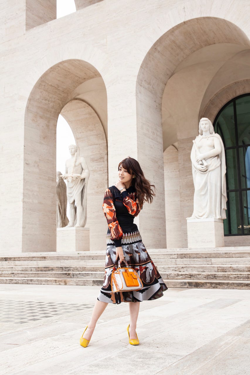 画像1 3 馬場ふみか「fendi」イベントに日本から唯一参加 0泊3日でローマへ モデルプレス