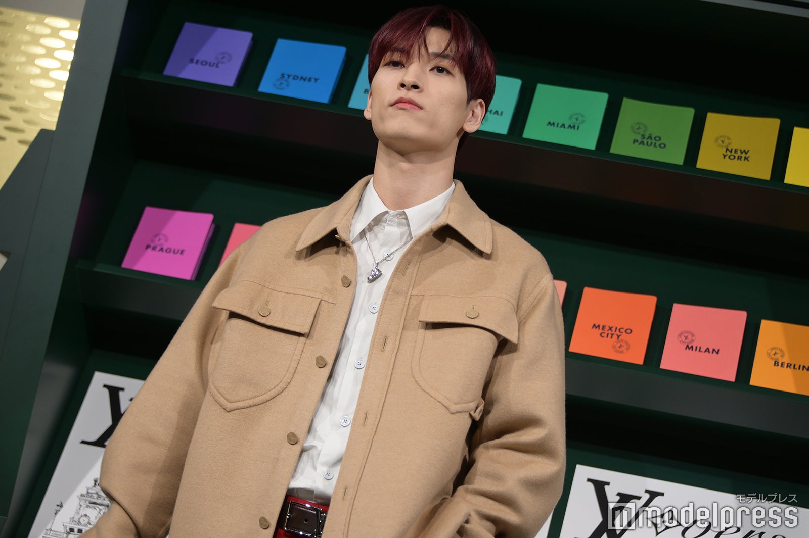 (画像55/59) JO1川尻蓮、金城碧海＆佐藤景瑚に「こいつらをまとめ上げられるのは僕」まさかの反応に困惑＜ルイ・ヴィトンSS24メンズ・ポップアップストア＞ - モデルプレス