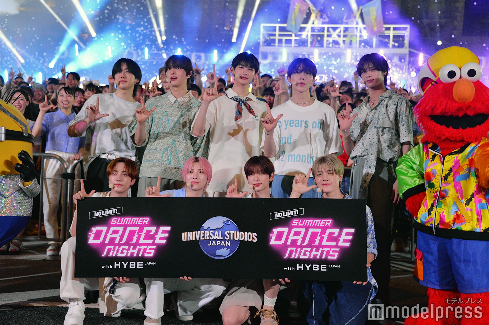 (画像7/27) USJ、HYBE JAPANコラボイベントに&TEAMサプライズ降臨！メンバーでパーク満喫 - モデルプレス