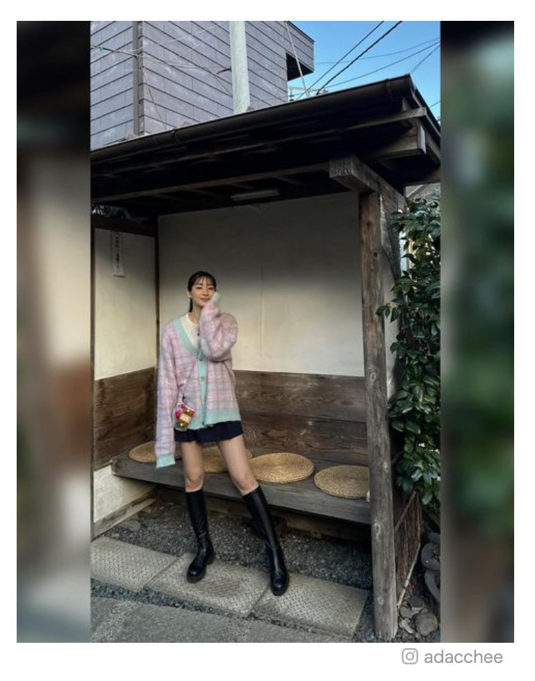 画像4 24 足立梨花、ミニ丈でスラリ美脚輝く「脚長い」「小顔が際立つ」 モデルプレス