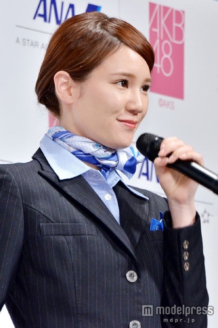 (画像8/12) 渡辺麻友らAKB48、凛としたCA姿で魅了 ANAとの共同プロジェクト発表 - モデルプレス