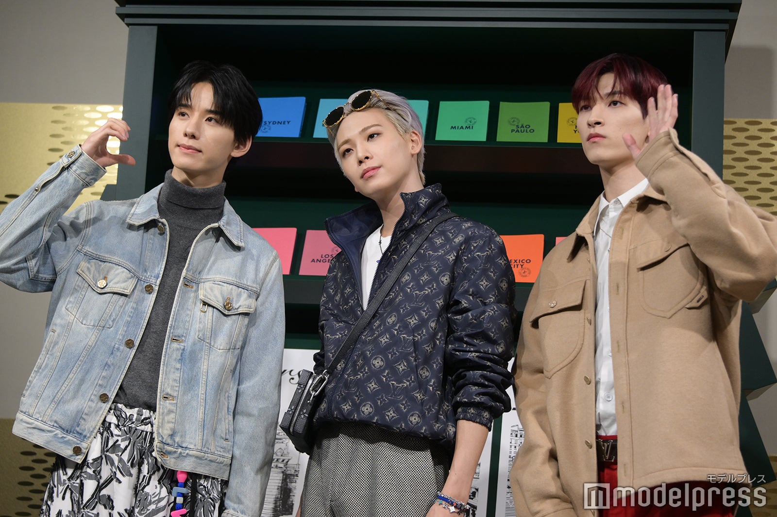 (画像16/59) JO1川尻蓮、金城碧海＆佐藤景瑚に「こいつらをまとめ上げられるのは僕」まさかの反応に困惑＜ルイ・ヴィトンSS24メンズ・ポップアップストア＞ - モデルプレス