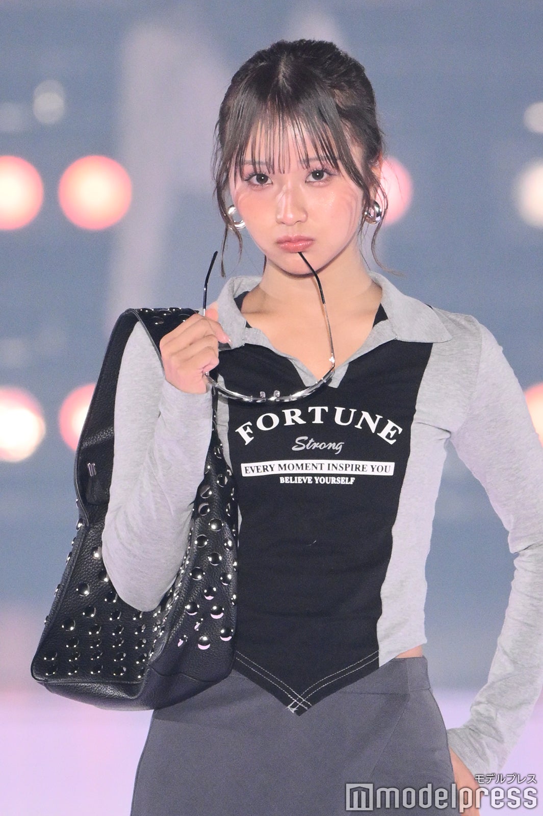 (画像3/7) 「ノブロックTV」で話題・森脇梨々夏、美ウエストチラ見せ【関コレ2025S/S】 - モデルプレス