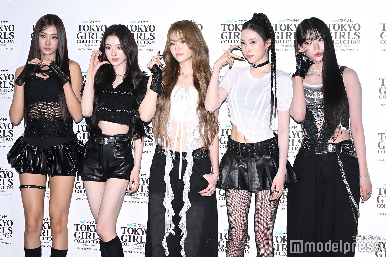 韓国ガールズグループMEOVV、日本の好きなところ明かす デビュー1周年記念日に「TGC」初出演【TGC2025A/W】 - モデルプレス