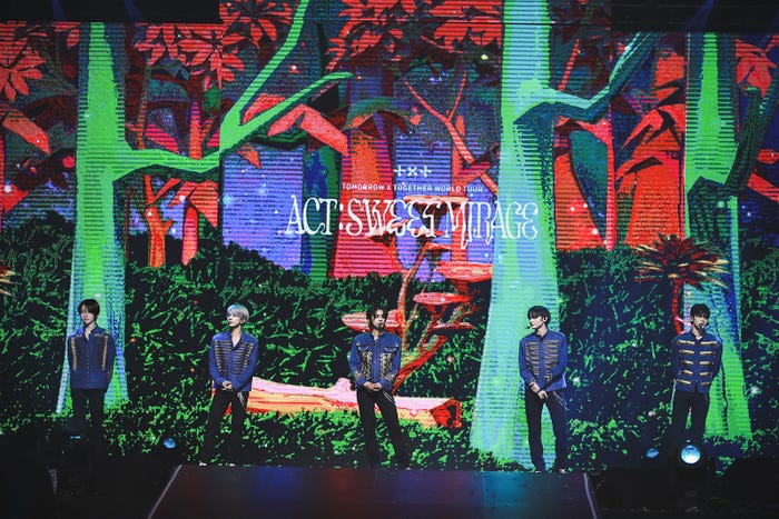 Tomorrow X Together、2度目のワールドツアー日本公演開幕 計4都市巡る<act:sweet Mirage> モデルプレス