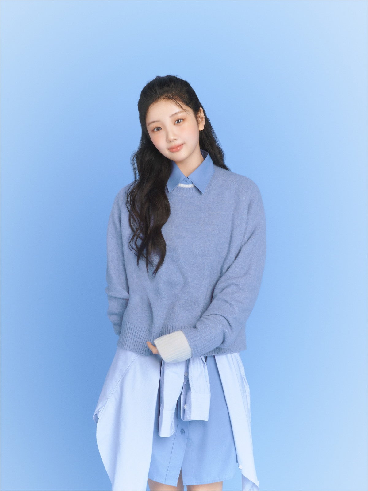 (画像11/16) ILLIT、ユニクロWEB CM初登場 ふんわりニット姿で“抱きしめたくなる”着心地アピール - モデルプレス