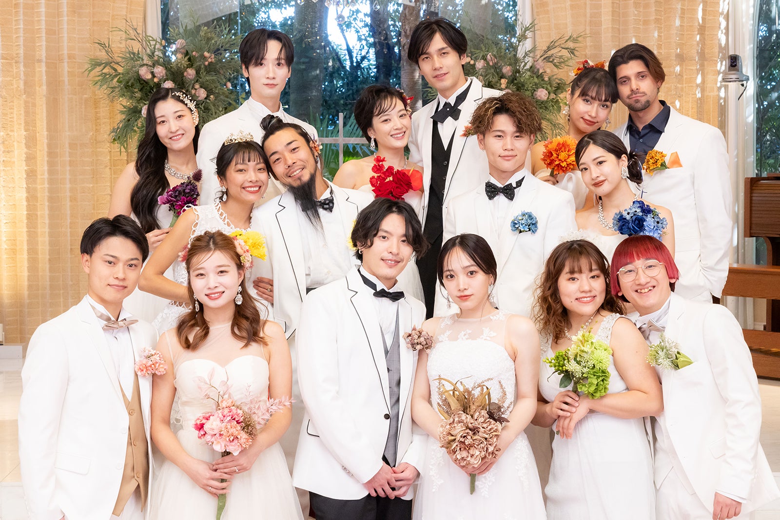 (画像1/13) ABEMA新番組「ウェディングウォーズ」参加カップル8組発表「バチェロレッテ」参加者・TikTok話題2/9号室など - モデルプレス