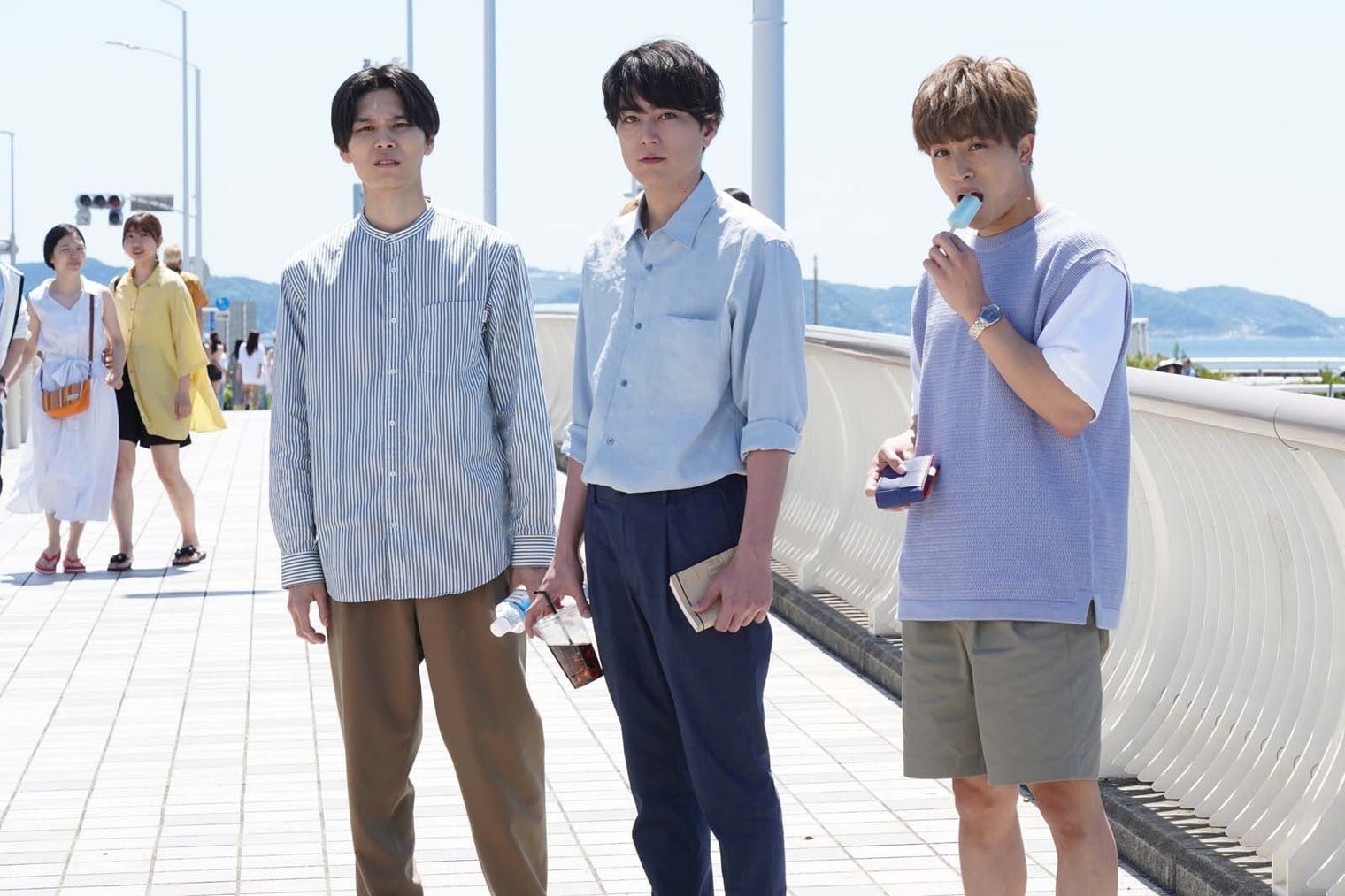 画像18 28 「真夏のシンデレラ」初回 夏海(森七菜)&匠(神尾楓珠)“キス寸前”次回予告・健人(間宮祥太朗)との三角関係発展の匂わせが