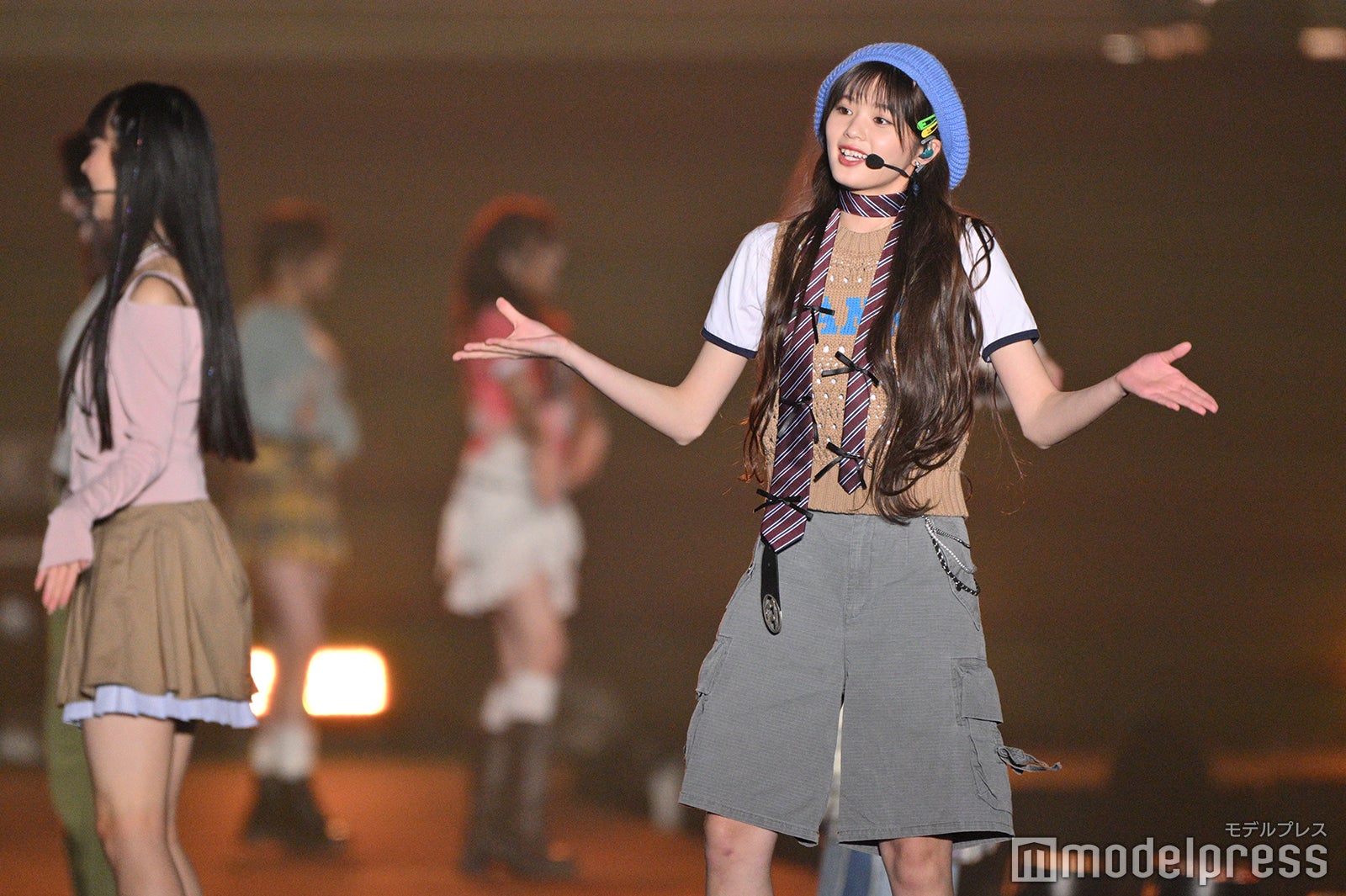 (画像11/19) Girls2小川桜花、スポーツMIXスタイルで登場 レースタイツから美脚大胆披露【TGC北九州2024】 - モデルプレス