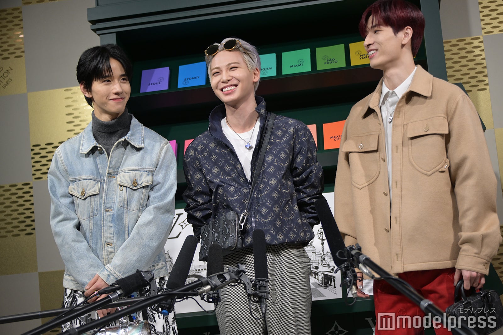 (画像29/59) JO1佐藤景瑚、淡めデニムジャケットが爽やか 川尻蓮も「可愛いね」＜ルイ・ヴィトンSS24メンズ・ポップアップストア＞ - モデルプレス