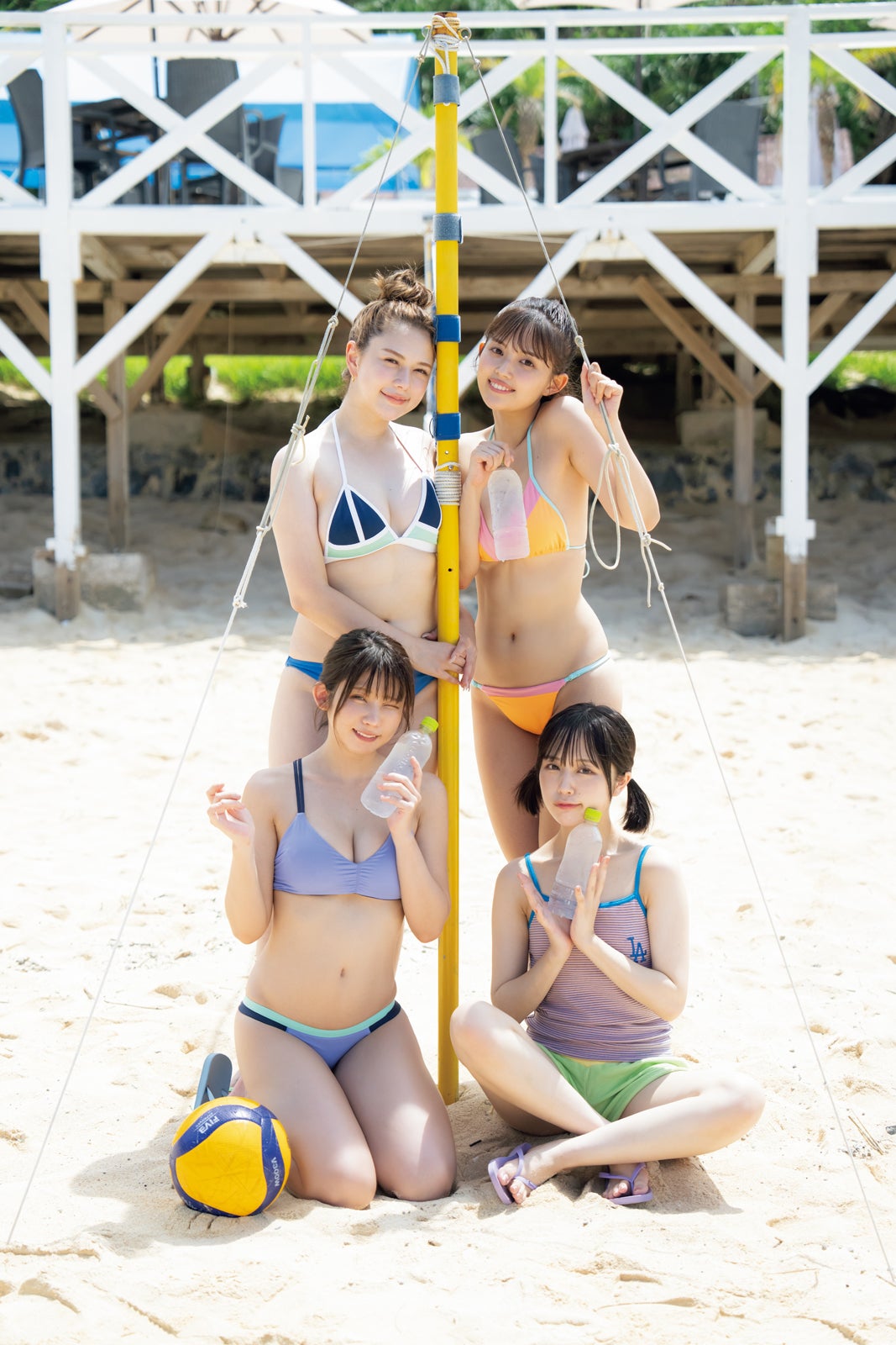 画像3 5 えなこ・村重杏奈・なえなの・森日菜美“東京湾岸がーるず”、水着姿で美ボディ解放 沖縄で撮影の初写真集 モデルプレス