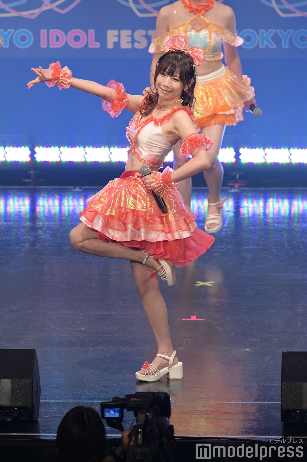 (画像3/29) えなこら所属のPPE41「TIF」で緊張の初ライブに“助っ人”元ベビレ高見奈央登場 バストからステッカー取り出す場面も＜TIF2022＞ - モデルプレス