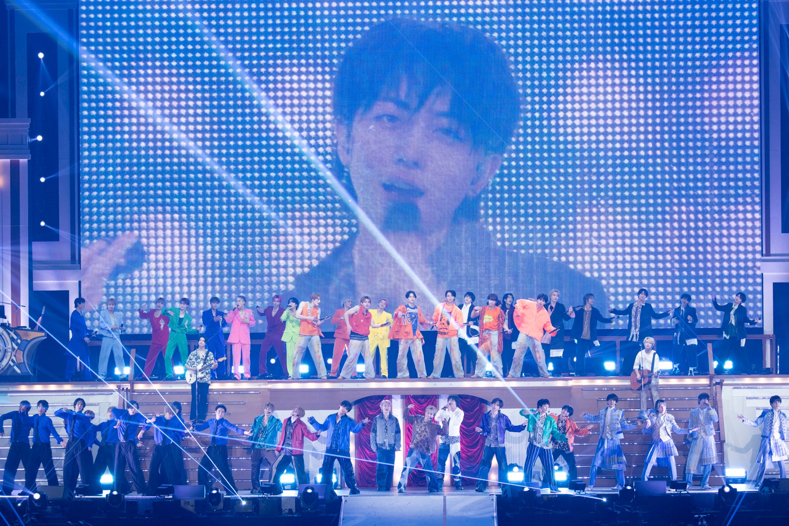 EBiDAN、全9グループ62人全員で登場 名曲カバー・メンバー制作楽曲披露・新ユニットで見つかる新たな魅力【EBiDAN THE LIVE CRUISE 2024／YELLOW ISLAND ...