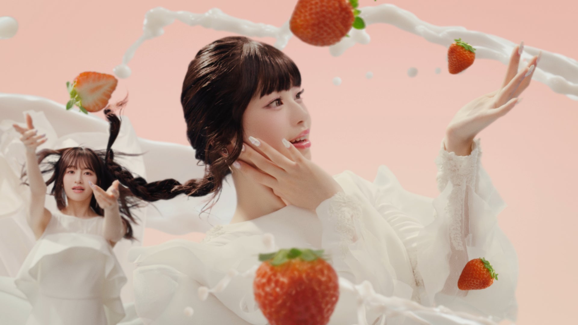 (画像10/22) ME:I“実はあざとい”メンバーとは 純白衣装で新テレビCM登場 - モデルプレス