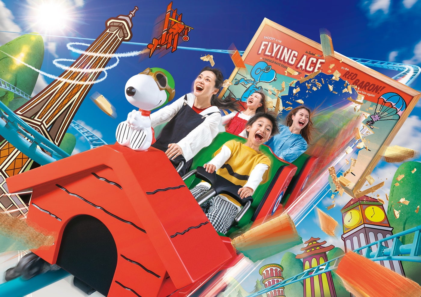 USJ、人気エリア「スヌーピー・スタジオ」パワーアップして再オープン ライドを一新、最新グッズ・フードも - 女子旅プレス