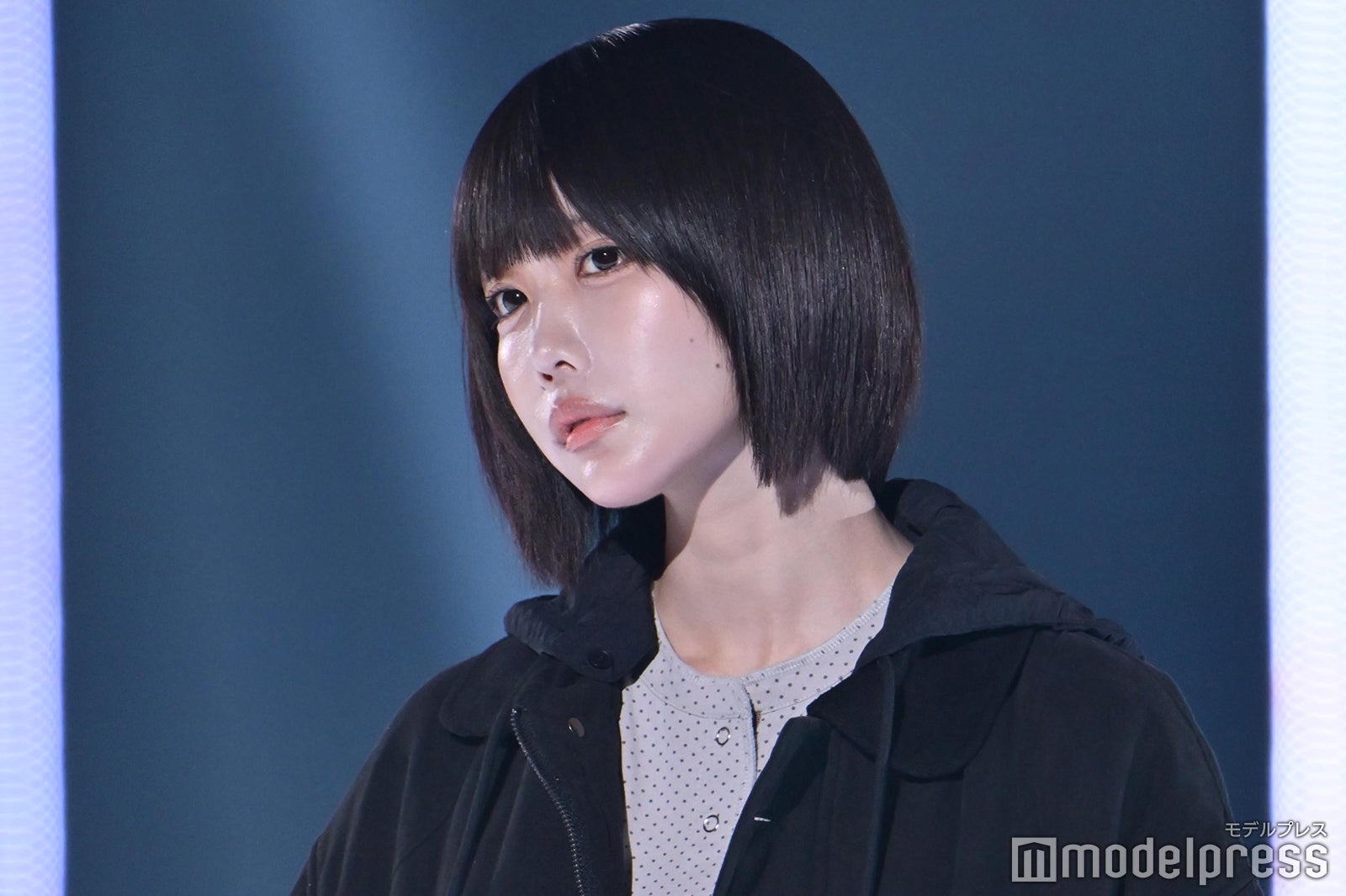 (画像1/5) あの、ブラックコーデでクールな眼差し 【TGC2025A/W】 - モデルプレス