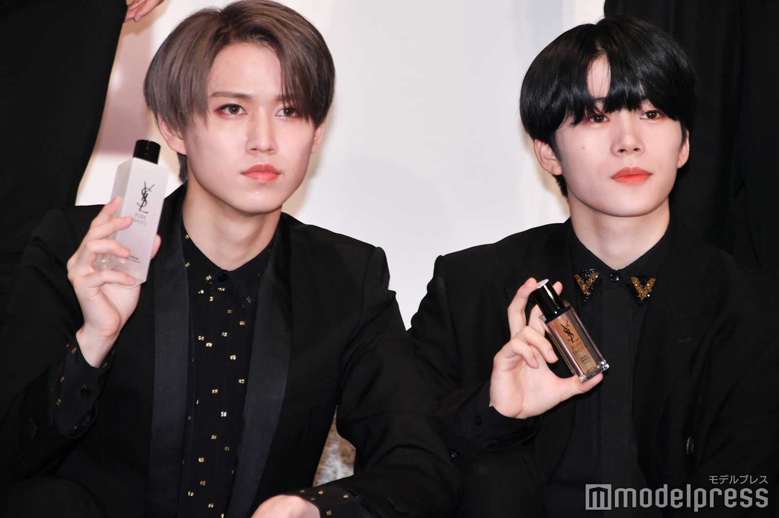 (画像88/91) JO1「YSL」とパートナーシップ締結 黒スーツ姿で登壇 - モデルプレス