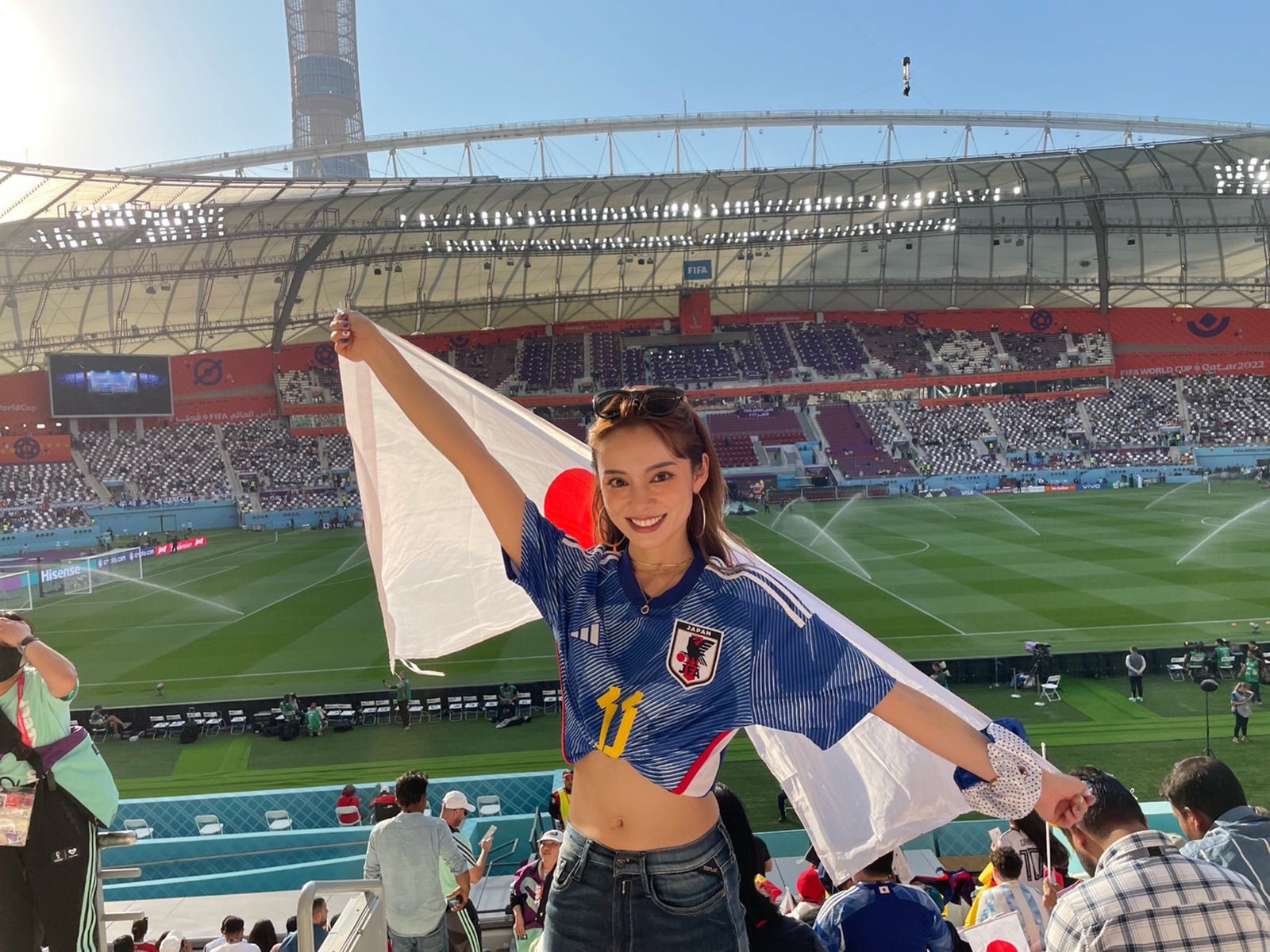 W杯で話題の美女・SHONOにインタビュー “フォロワー20万人増”抜群スタイル＆美貌の秘訣も解説【注目の人物】 - モデルプレス