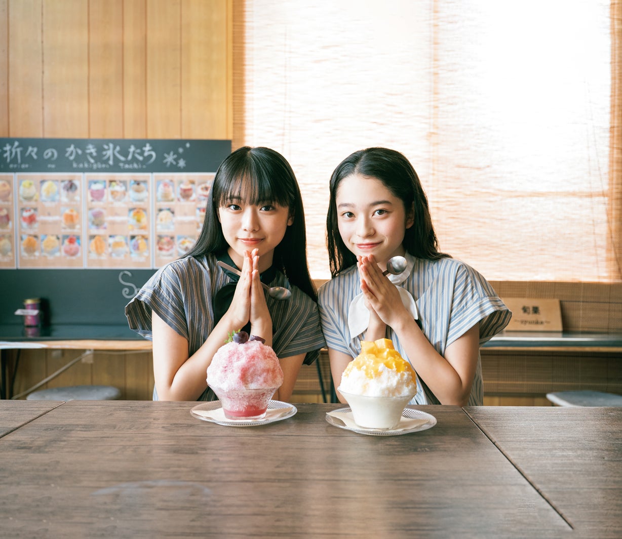 (画像4/6) seju所属の新人コンビ・紗和＆穂刈優、透明感溢れる浴衣姿 ペアグラビアでバックハグも披露 - モデルプレス