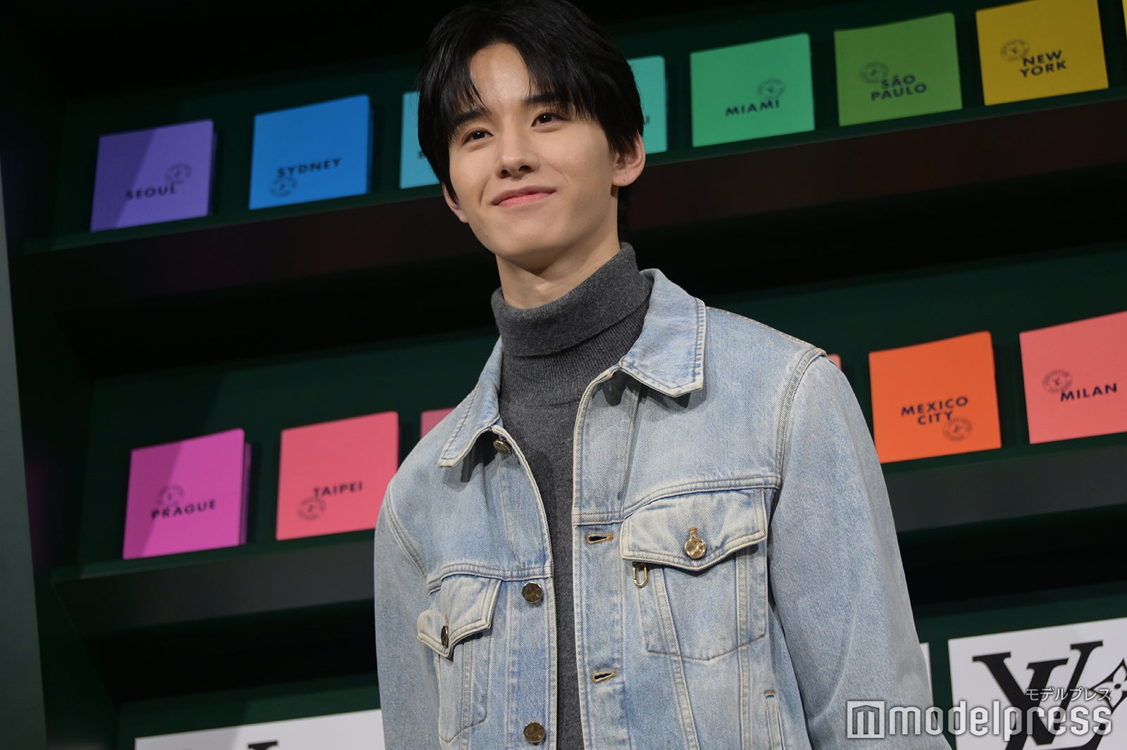 (画像11/59) JO1川尻蓮、金城碧海＆佐藤景瑚に「こいつらをまとめ上げられるのは僕」まさかの反応に困惑＜ルイ・ヴィトンSS24メンズ・ポップアップストア＞ - モデルプレス