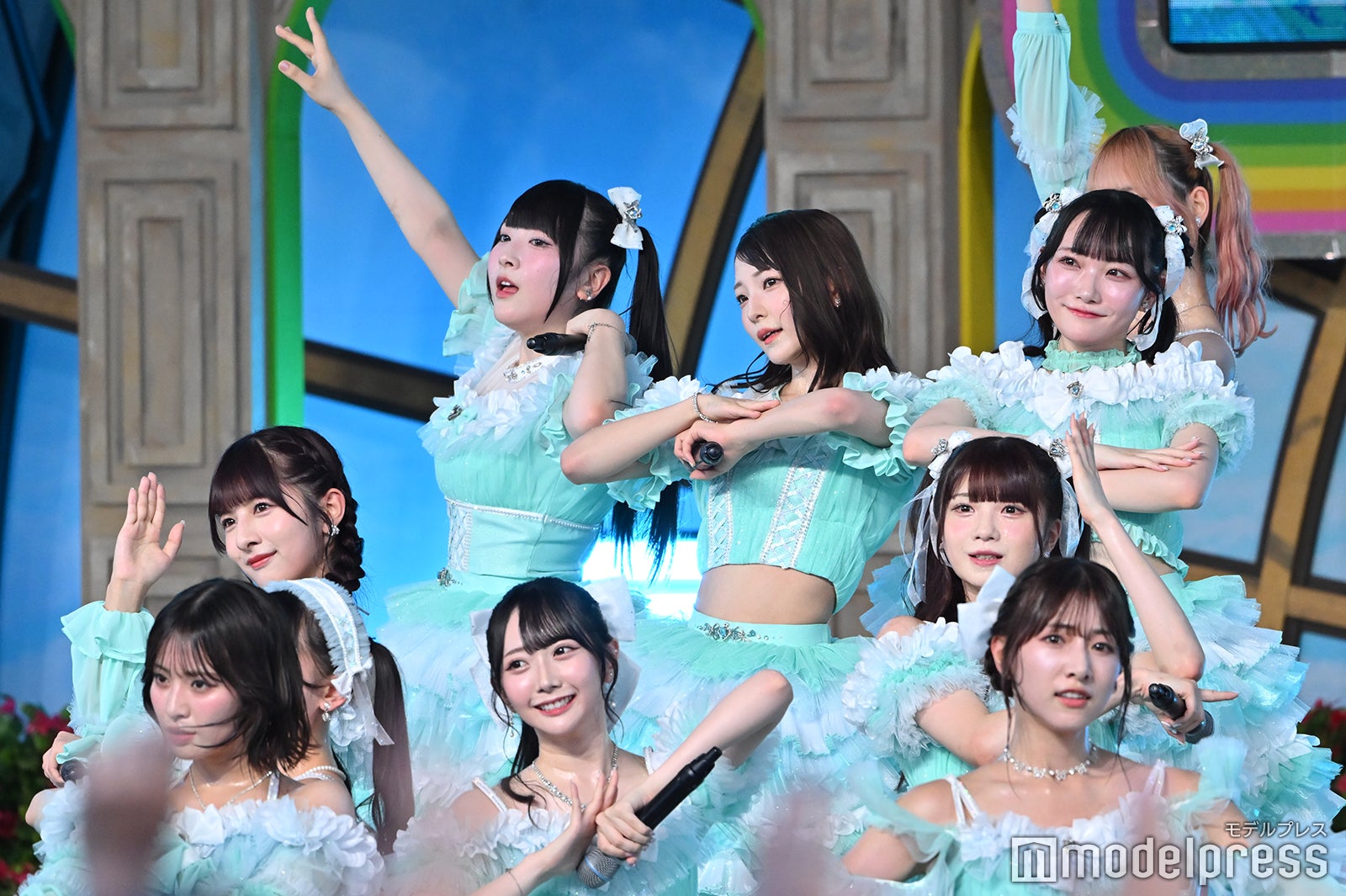 (画像30/54) ≠ME、爽やかブルー衣装で夏らしさ全開ステージ “7曲連続披露”で爽やかな風吹かせる【TIF2024】 - モデルプレス