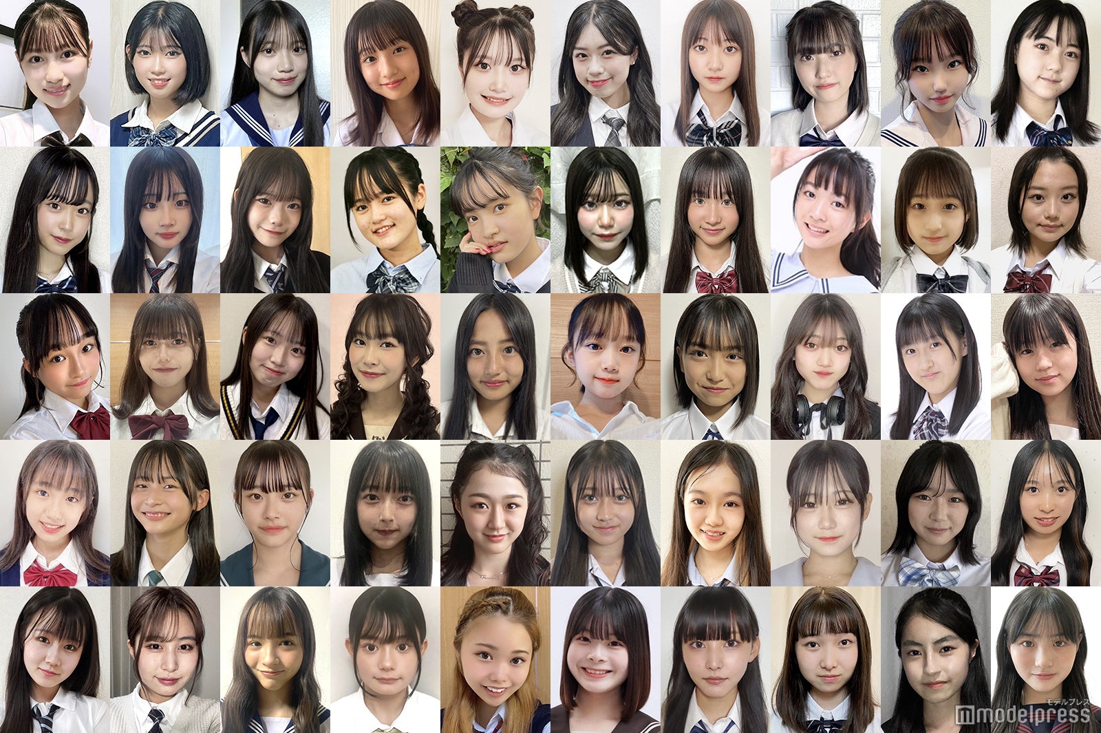 「jcミスコン2023」“日本一かわいい女子中学生”セミファイナリスト123人決定<sns審査結果> モデルプレス