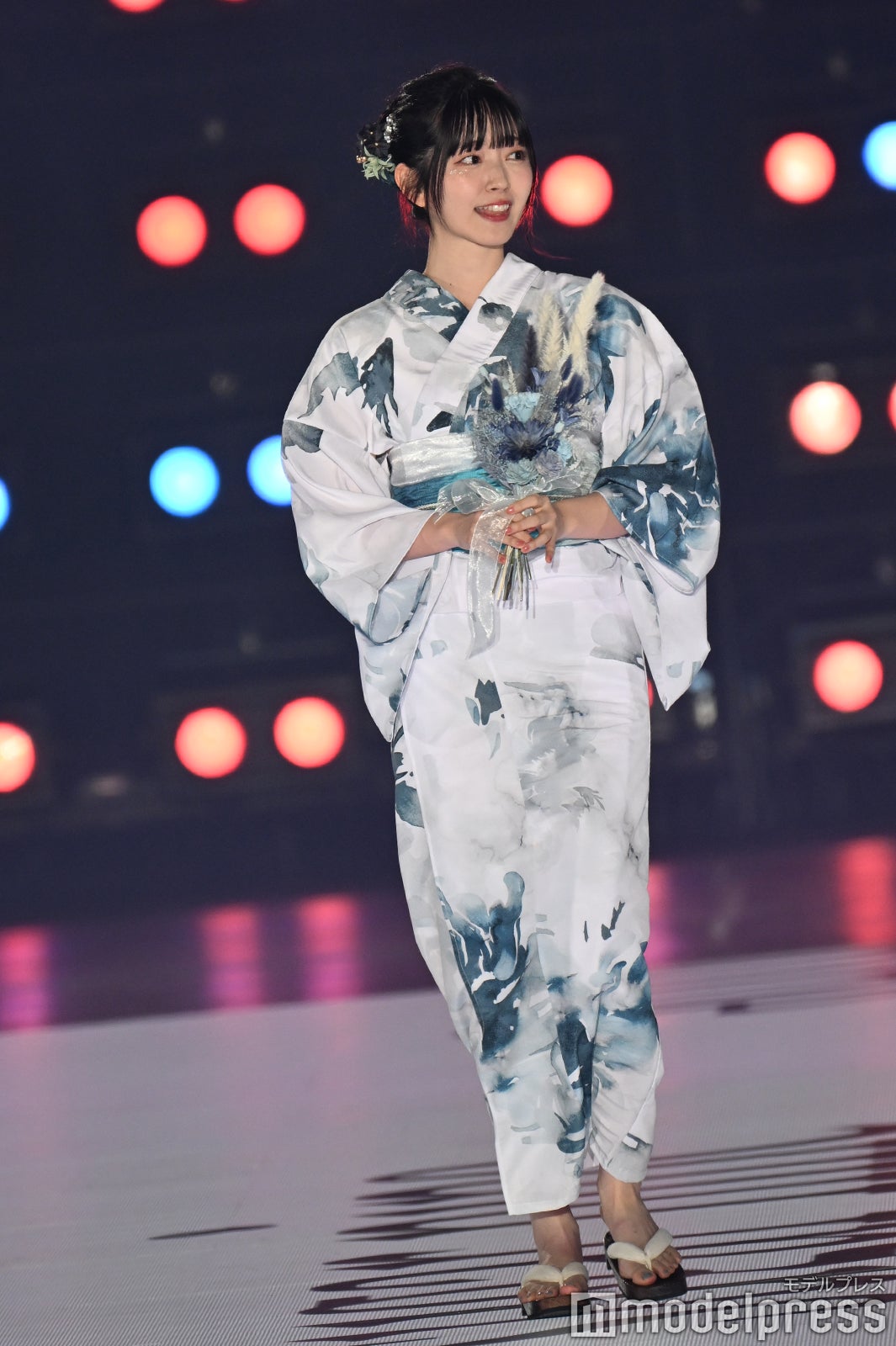 画像89 123 中山優馬、サプライズで“3きょうだい”初共演 山田菜々&山田寿々と浴衣姿で爽やかランウェイ【関西コレクション 2024