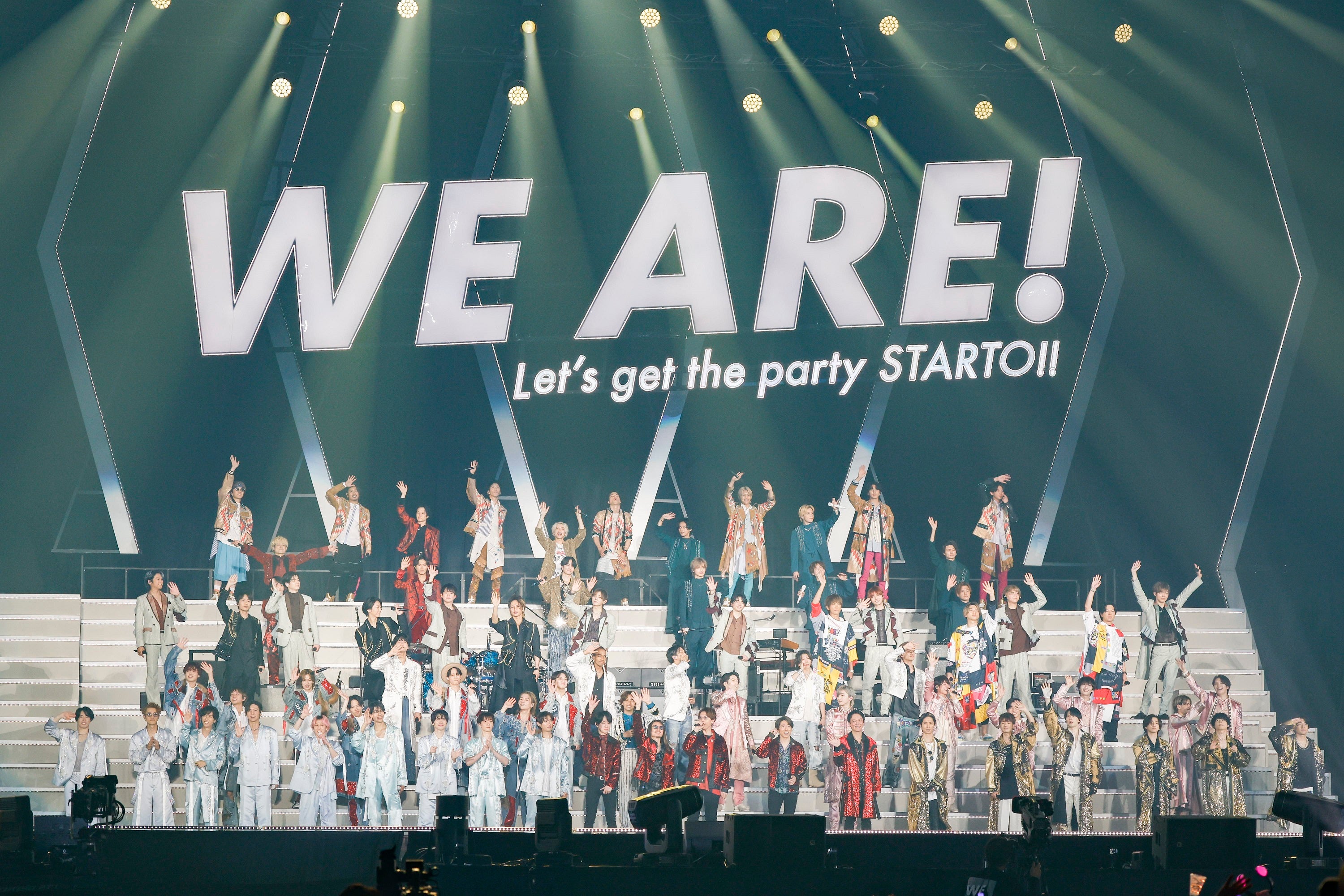 (画像1/1) 「STARTO ENTERTAINMENT」初大型ライブイベント「WE ARE！」Netflixで独占配信決定 90分のメイキング映像も同時配信 - モデルプレス