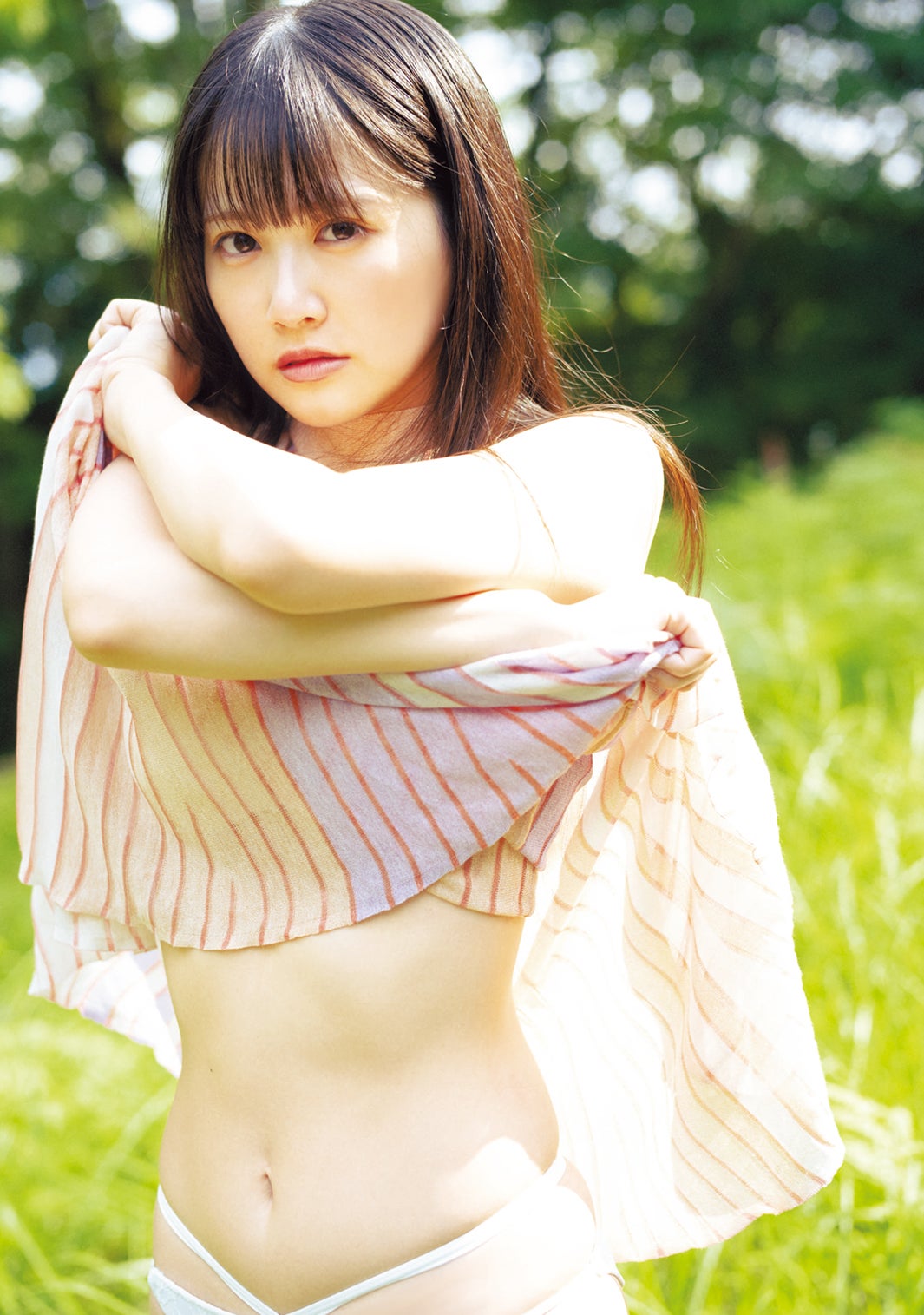 (画像1/11) STU48中村舞、夏満喫グラビアで美ボディ披露「ちょっとドキッとするカットも」【GIRLS graph.】 - モデルプレス