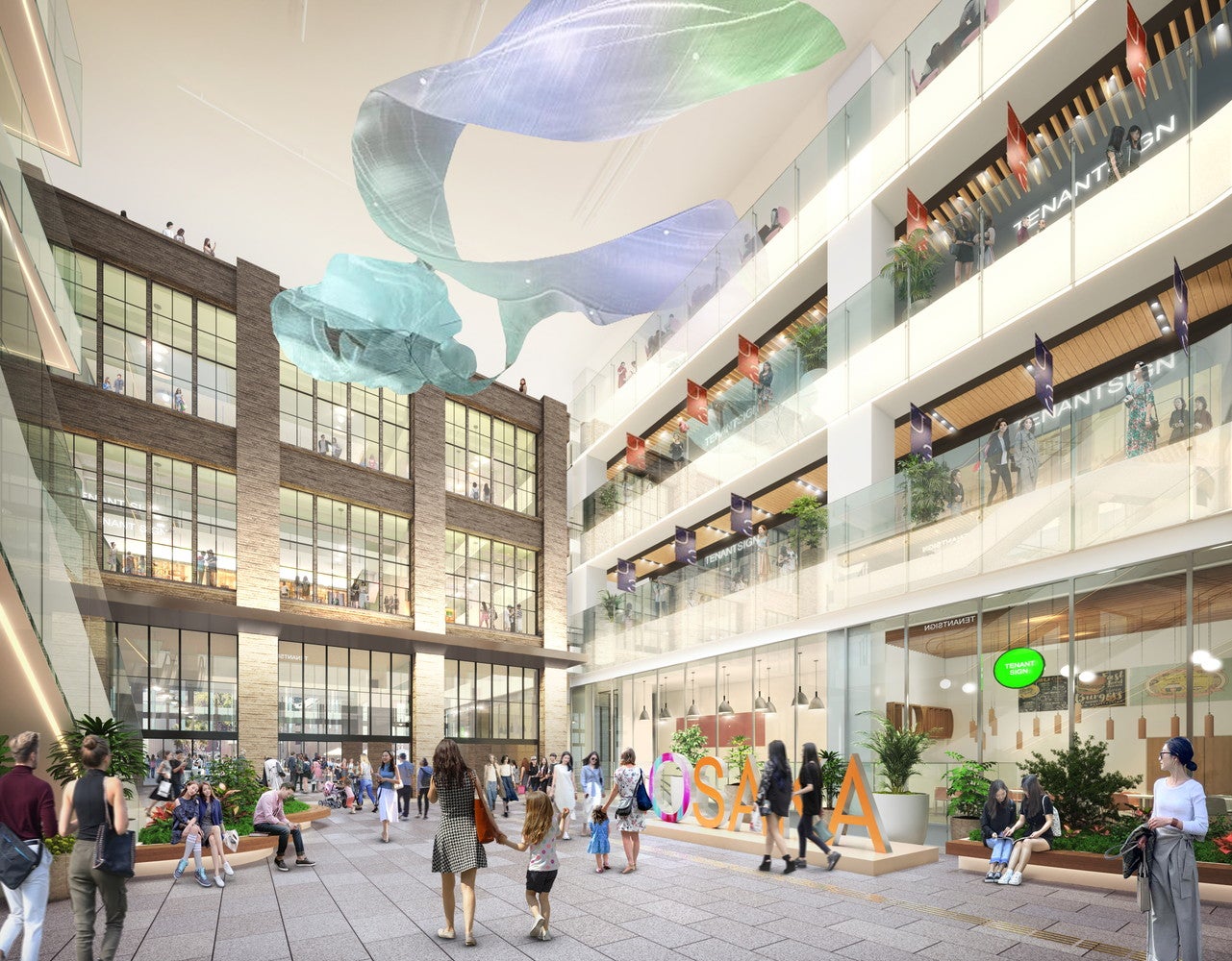 (画像7/10) 2024年誕生「JPタワー大阪」商業施設名は「KITTE大阪」に、劇場やホテルも入居 - モデルプレス