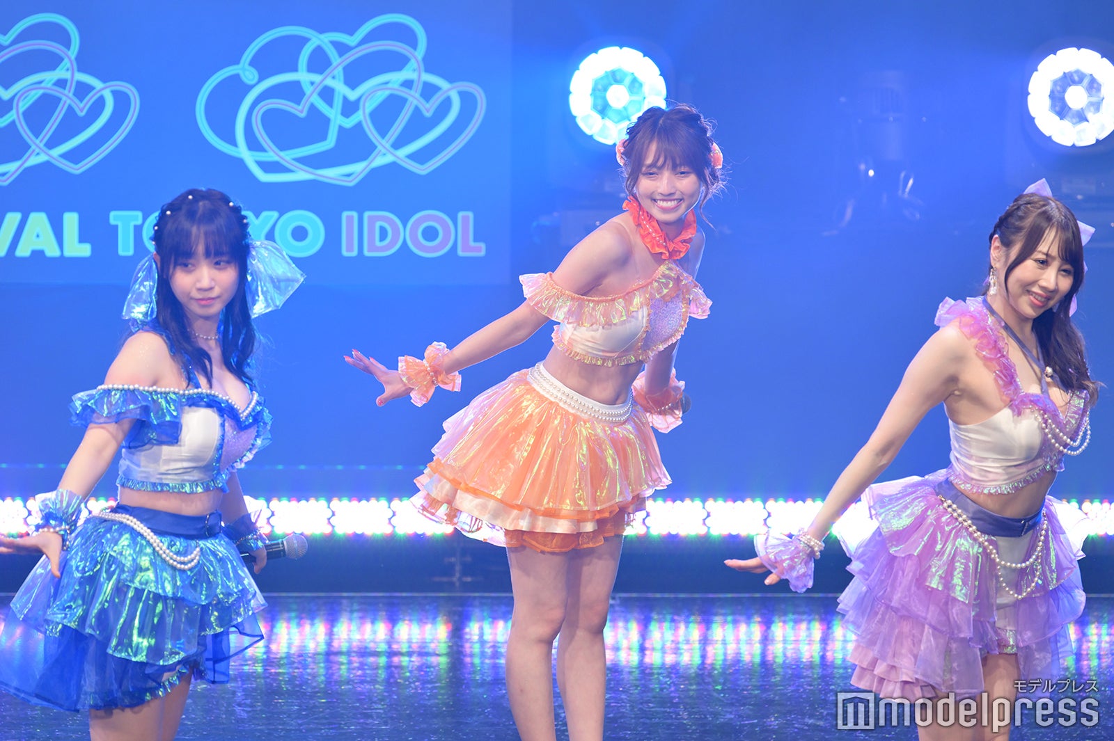 (画像24/29) えなこら所属のPPE41「TIF」で緊張の初ライブに“助っ人”元ベビレ高見奈央登場 バストからステッカー取り出す場面も＜TIF2022＞ - モデルプレス