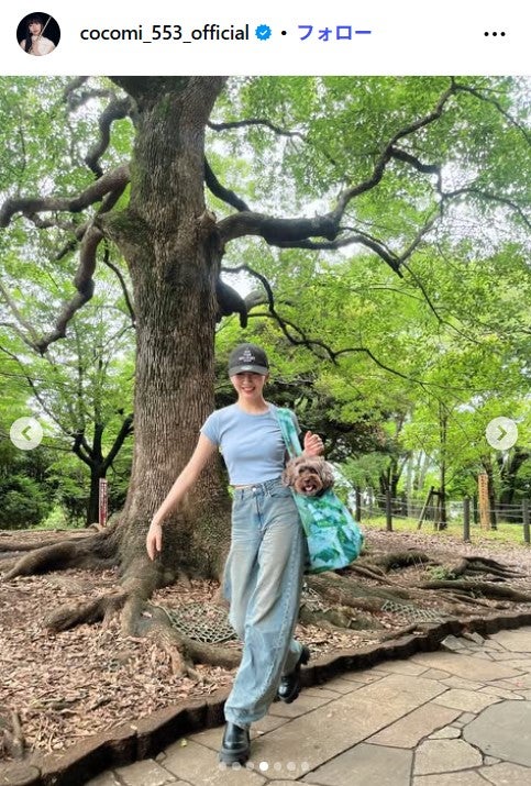 (画像5/73) Cocomi＆Koki,、姉妹ショット公開 美ウエスト際立つ“お揃いデニムコーデ”に反響 - モデルプレス