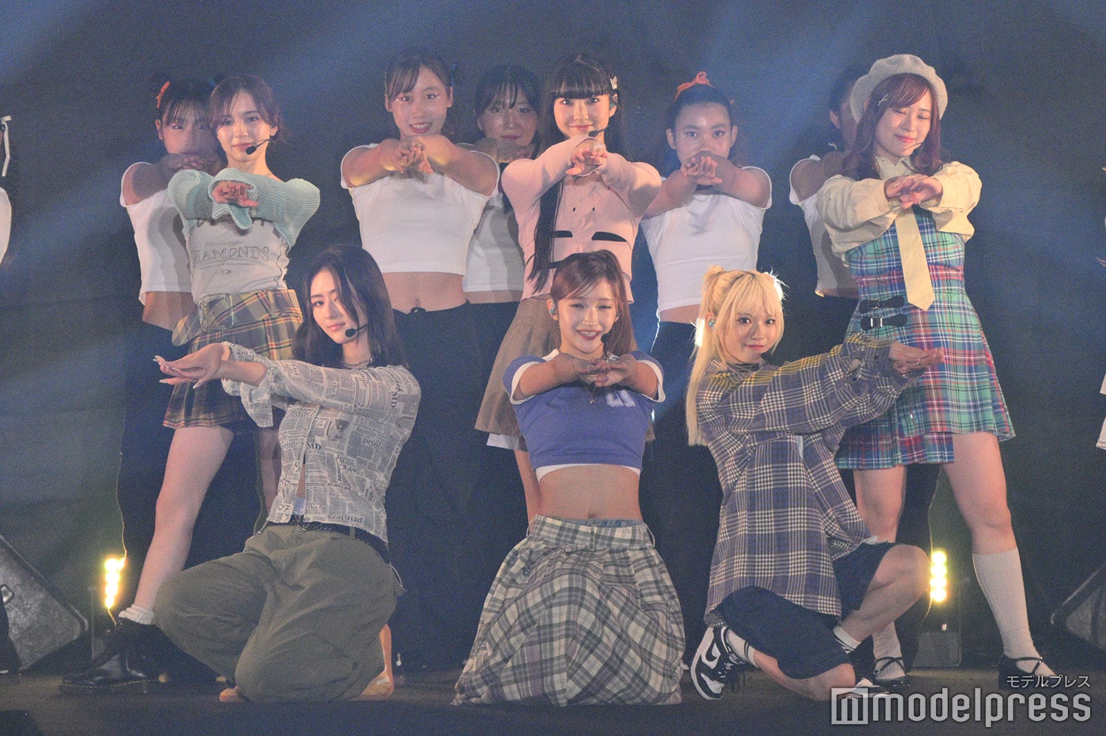 (画像6/19) Girls2小川桜花、スポーツMIXスタイルで登場 レースタイツから美脚大胆披露【TGC北九州2024】 - モデルプレス