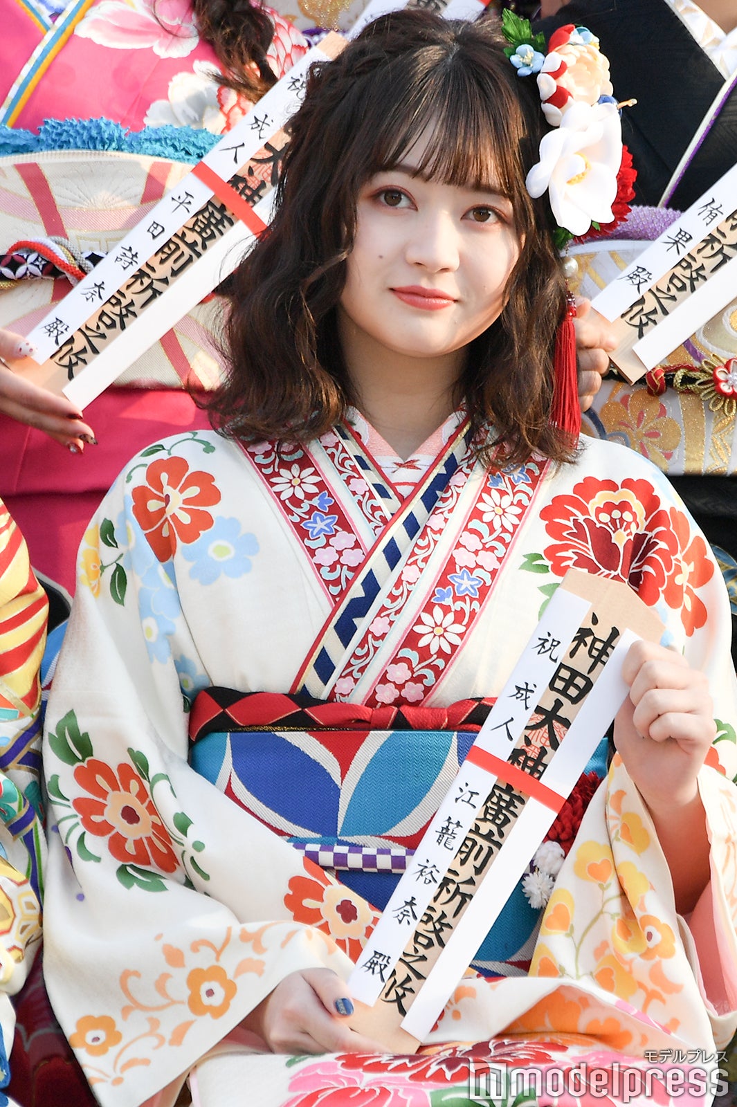 (画像55/200) AKB48グループ42人成人で艶やか晴れ着姿 NGT48本間日陽＆AKB48大盛真歩がセンター - モデルプレス