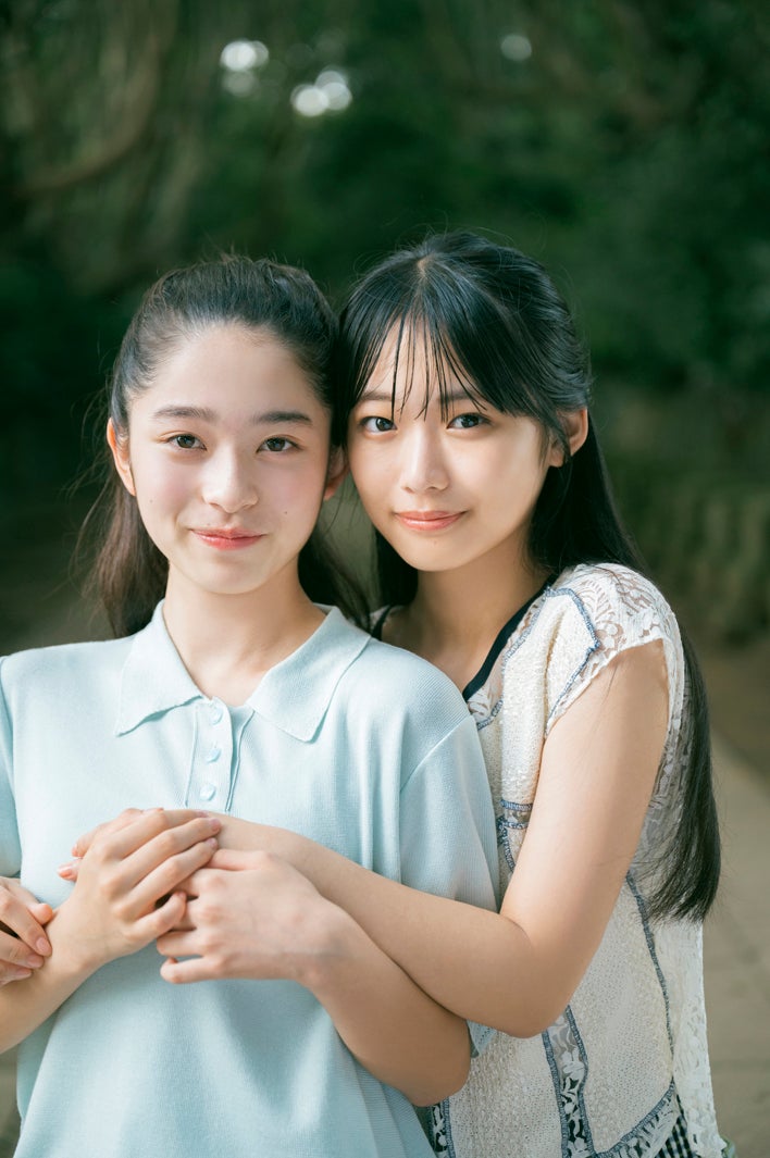 (画像2/6) seju所属の新人コンビ・紗和＆穂刈優、透明感溢れる浴衣姿 ペアグラビアでバックハグも披露 - モデルプレス