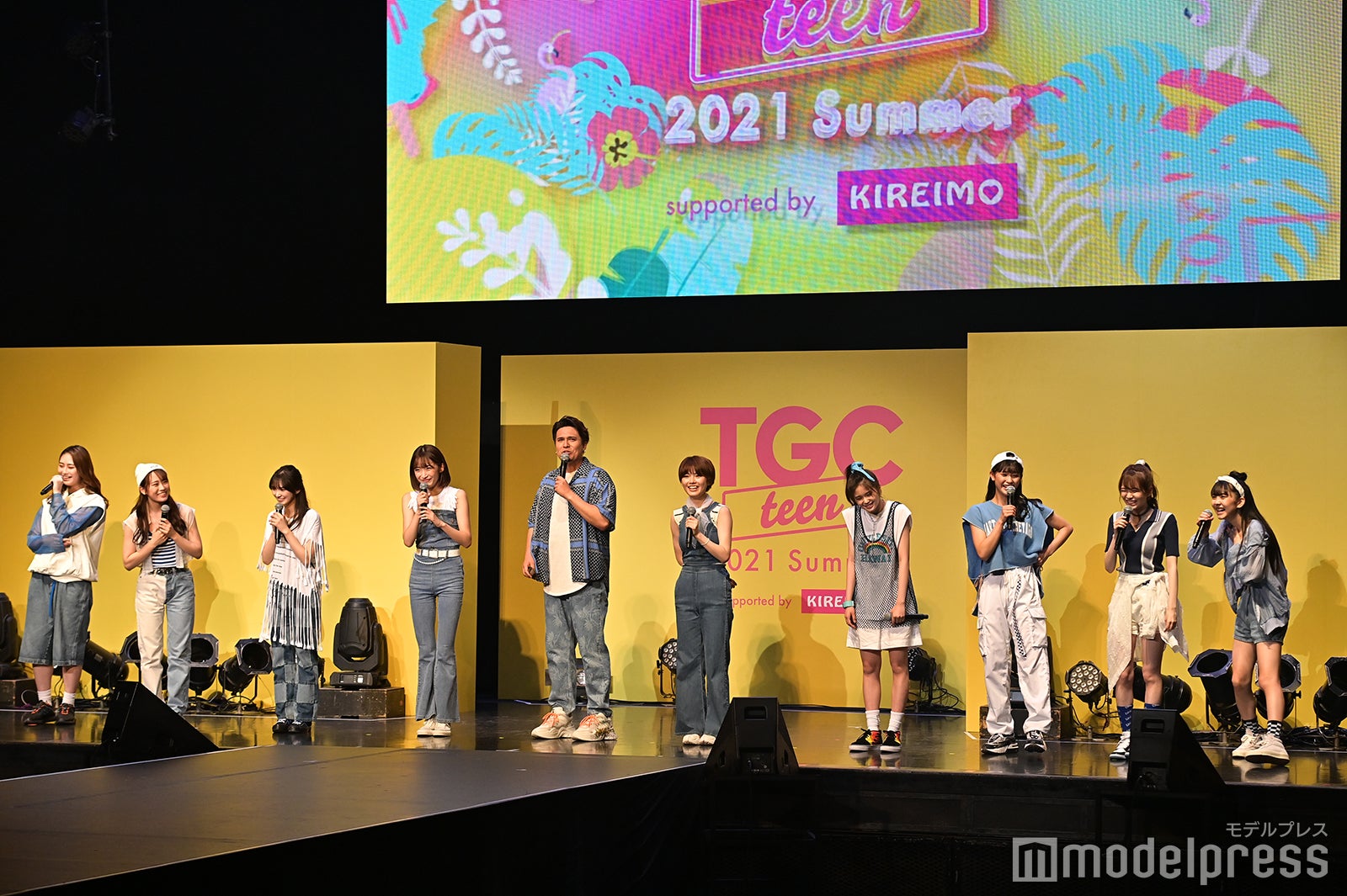 (画像13/21) Girls2、キレキレのパフォーマンスで魅了 新曲「Enjoy」は木村昴とコラボ＜TGC teen 2021 Summer＞ - モデルプレス