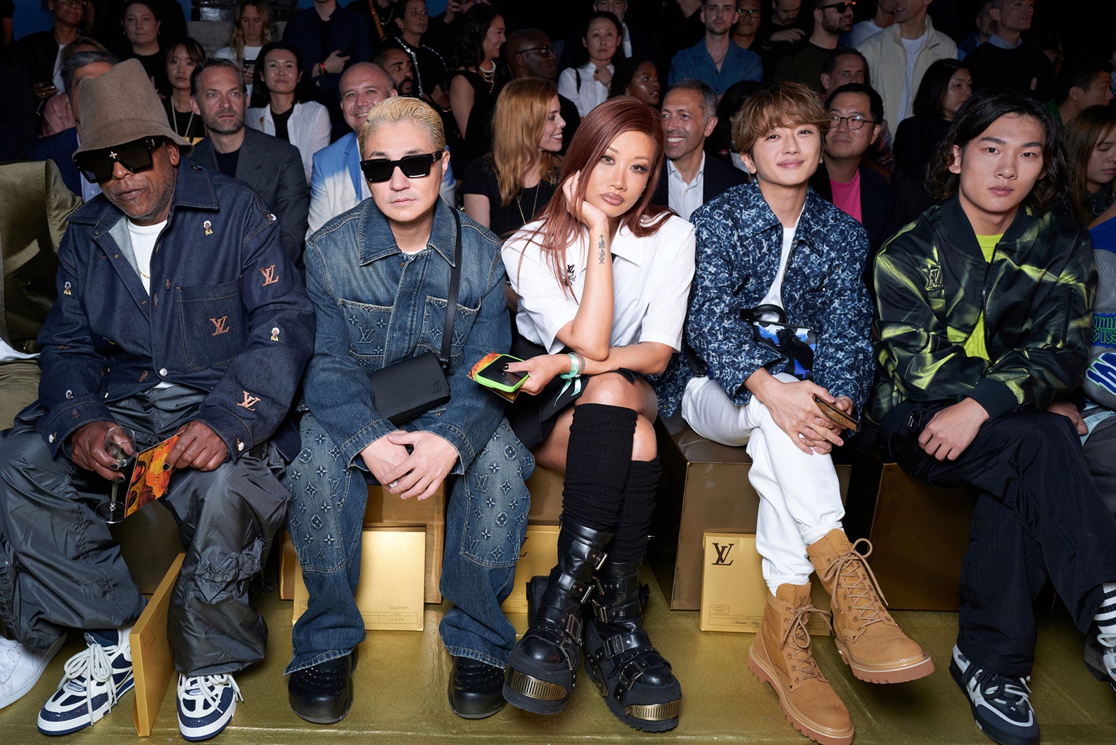 (画像37/39) Nissy・NCT 127ユウタ・kemio・NIGO＆牧瀬里穂夫妻ら、パリコレ「ルイ・ヴィトン」ショーに豪華集結 - モデルプレス