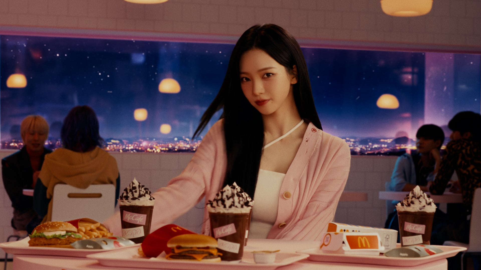 (画像20/44) aespa、マックカフェとコラボ決定 “日本デビュー日より放映”新CM公開「とっても嬉しかった」 - モデルプレス