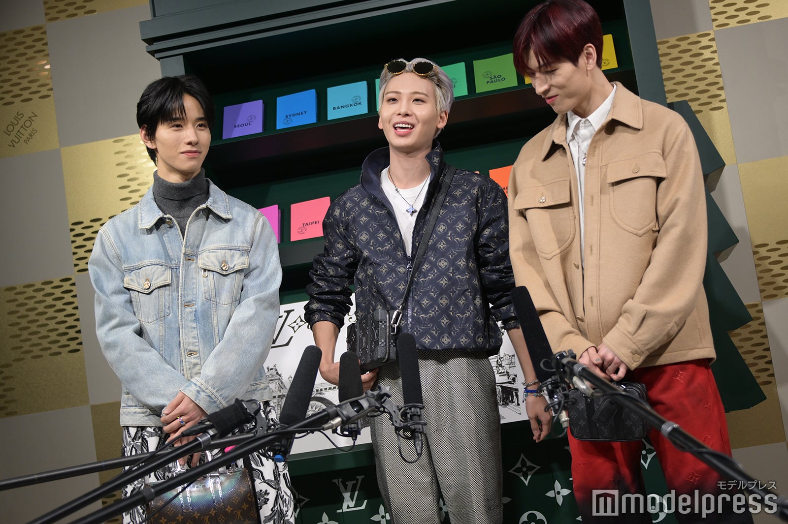 (画像28/59) JO1佐藤景瑚、淡めデニムジャケットが爽やか 川尻蓮も「可愛いね」＜ルイ・ヴィトンSS24メンズ・ポップアップストア＞ - モデルプレス