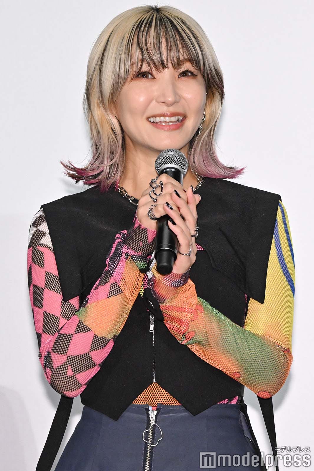 画像25 44 Lisa、第1子出産後初公の場「スパイダーマン」イベントサプライズ登場もmcからの暴露に思わず笑顔 モデルプレス