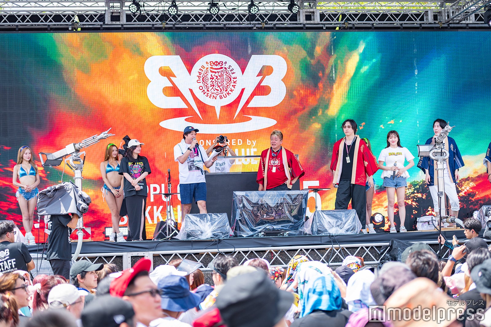 (画像21/36) 【速報】ホリエモン主催「BOB2025」開幕 別府温泉ぶっかけフェスに観客熱狂 - モデルプレス